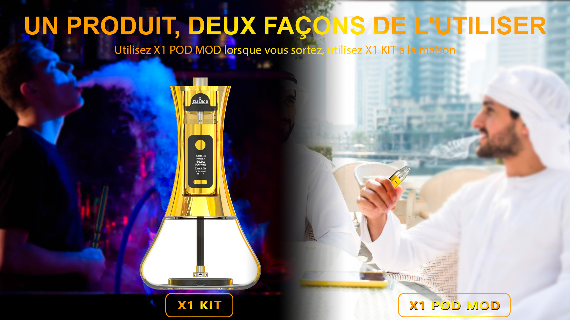 EHUKA Chicha Électronique metal | E-chicha |EHUKA